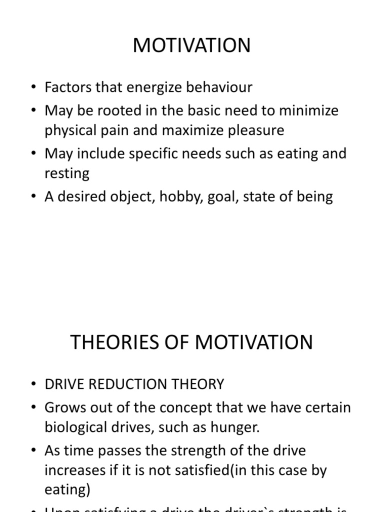 Motivation | PDF