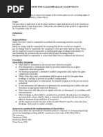 Report of Glass Breakage Form | PDF | Quality Assurance | Business Process