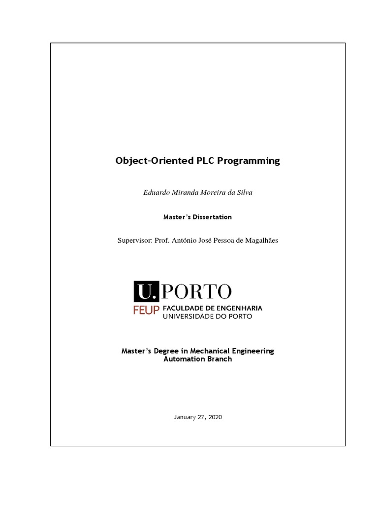 Object-Oriented PLC Programming Improves Industrial Scenarios | PDF ...