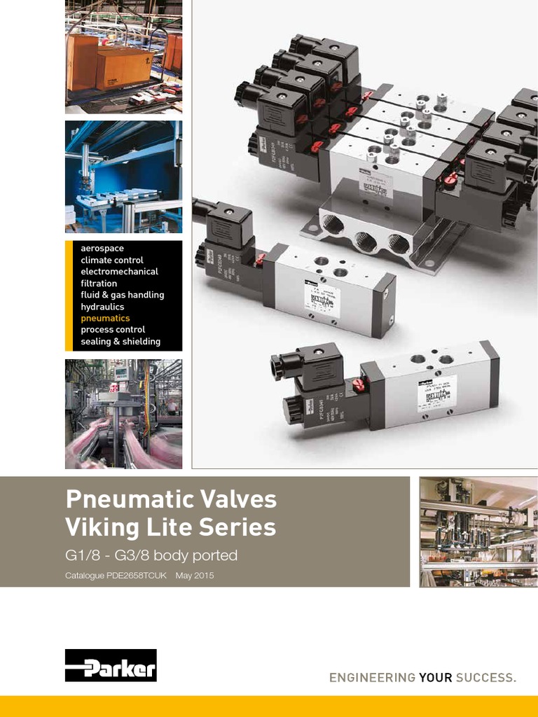 Pneumatic Valves - Viking Lite Series - Catalogue PDE2658TCUK | PDF ...