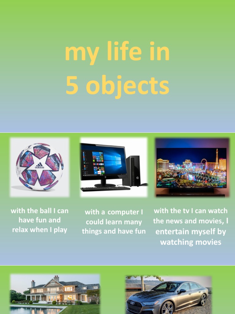 Five Objects That Define My Life | PDF