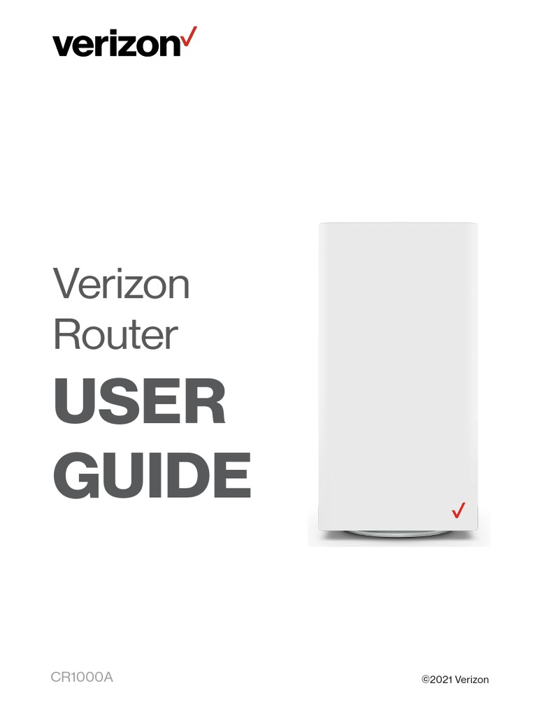 Verizon Router Guide | PDF | Ip Address | Wi Fi