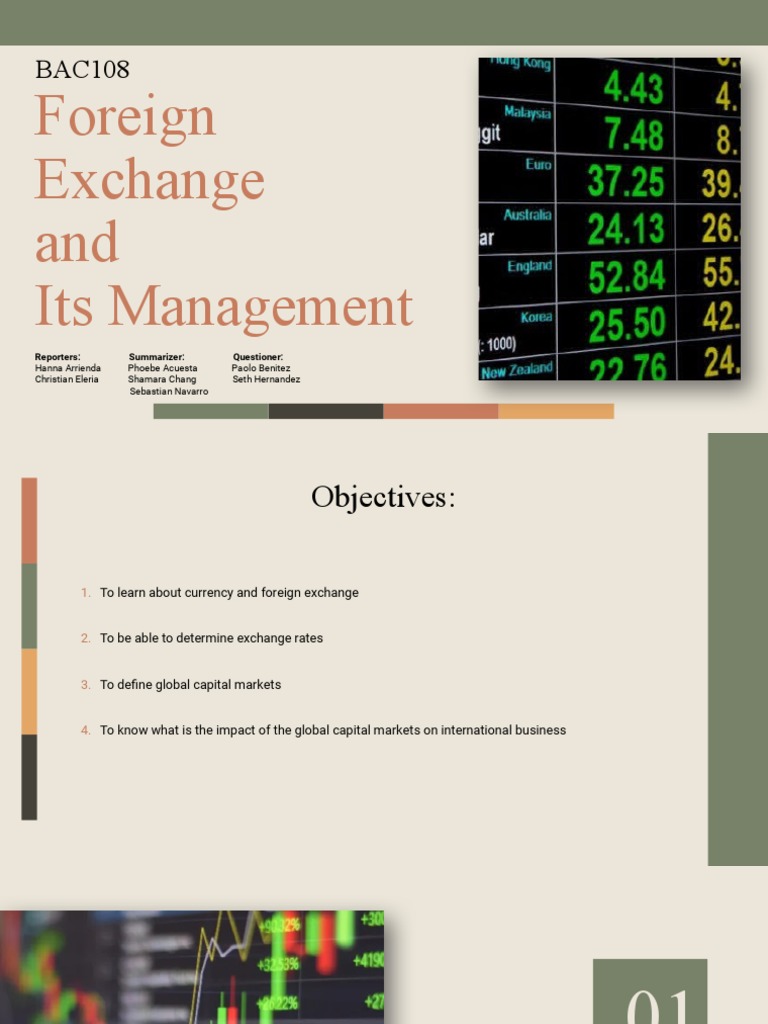 Foreign Exchange and Its Management | PDF | Exchange Rate | Venture Capital