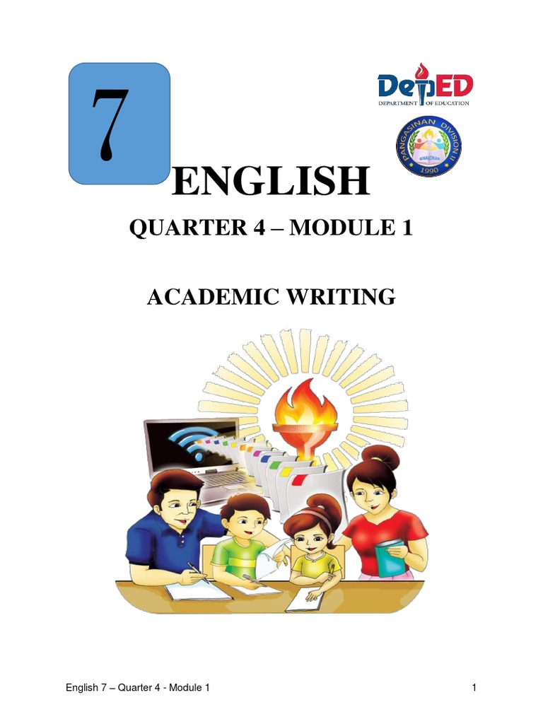 English: Quarter 4 - Module 1 | PDF | Thought | English Language