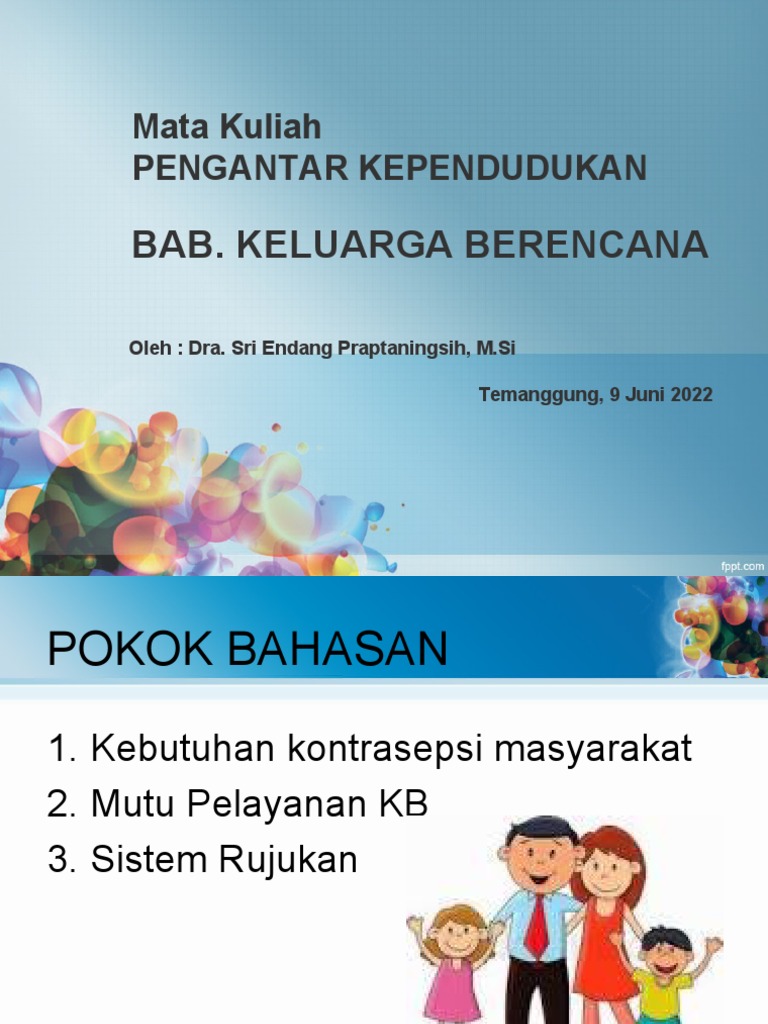 MUTU PELAYANAN KB YANG BERKUALITAS | PDF