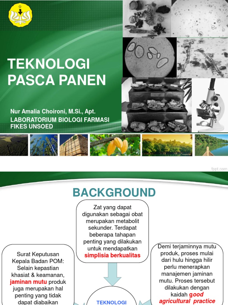 Teknologi Pasca Panen | PDF