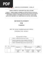 Method Statement For FDT | PDF | Soil | Density