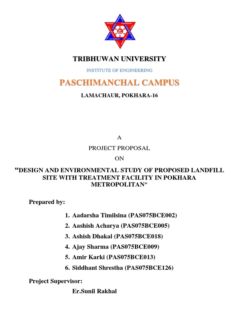 Print Proposal Final | Download Free PDF | Landfill | Waste Management
