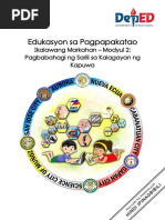 Filipino 2 - Q2-M6 Pagpapahayag Ang Sariling Ideya, Damdamin o Reaksyon | PDF