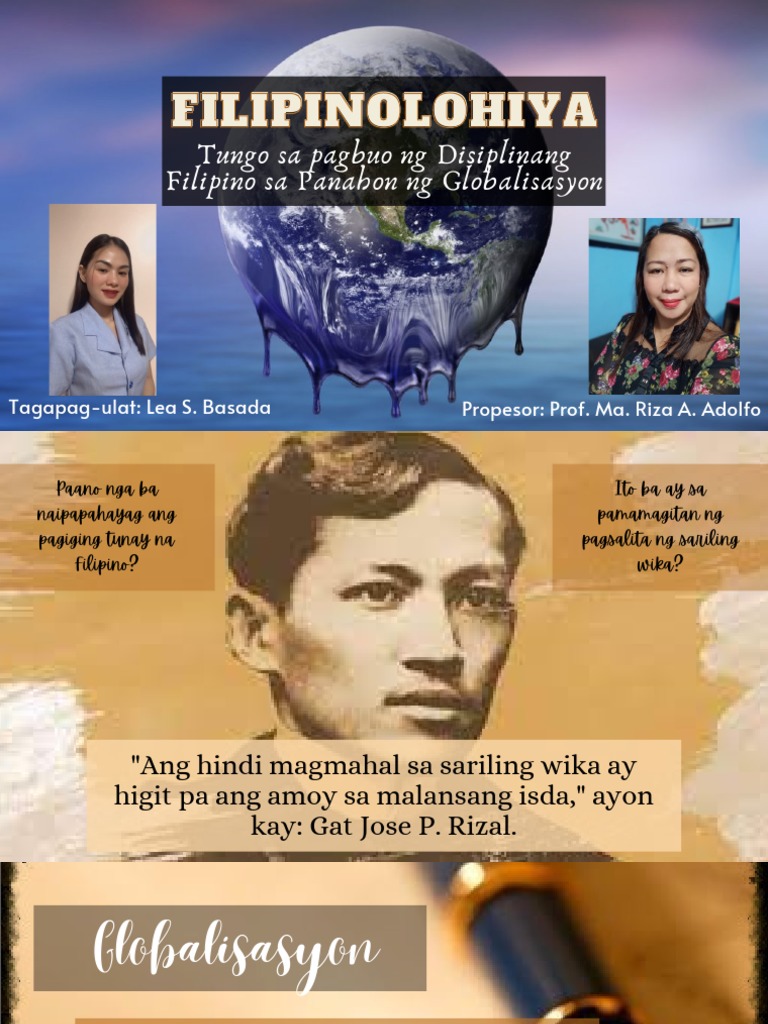 Fil 201 Filipinolohiya | PDF