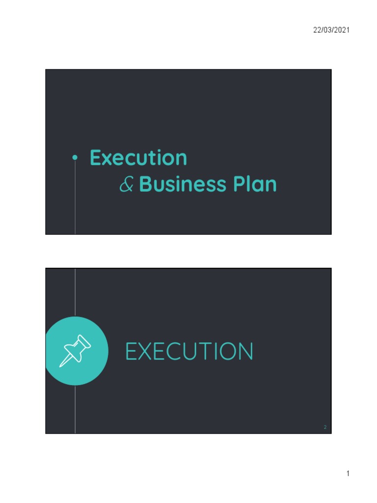 Importance of Execution in Business | PDF | Lean Startup | Startup Company
