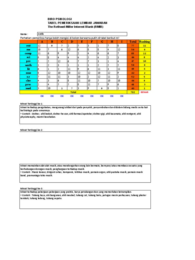 RMIB .XLSX - RMIB | PDF