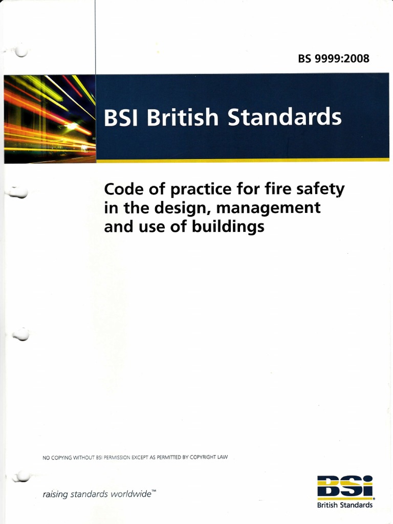 BS 9999-2008 | PDF