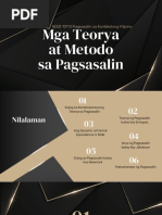 Mga Teknik at Pamamaraan NG Pagsasalin | PDF