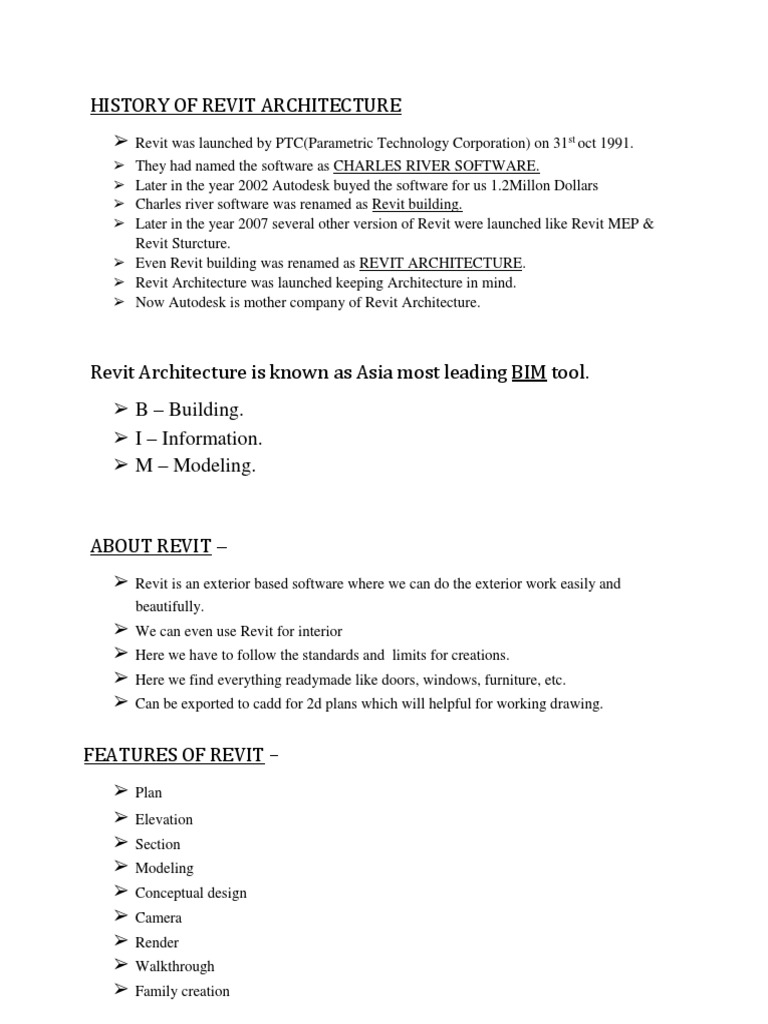 Revit Architecture Notes | PDF | Autodesk Revit | Stairs