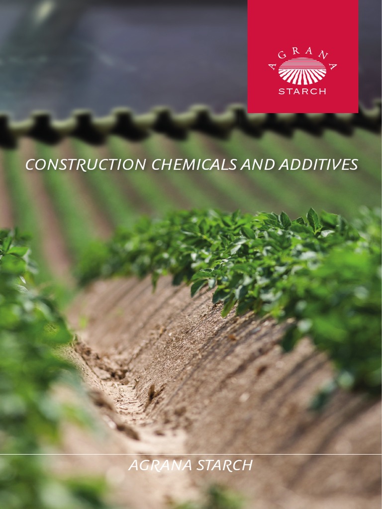 Construction Chemicals and Additives: Agrana Starch | PDF | Concrete ...