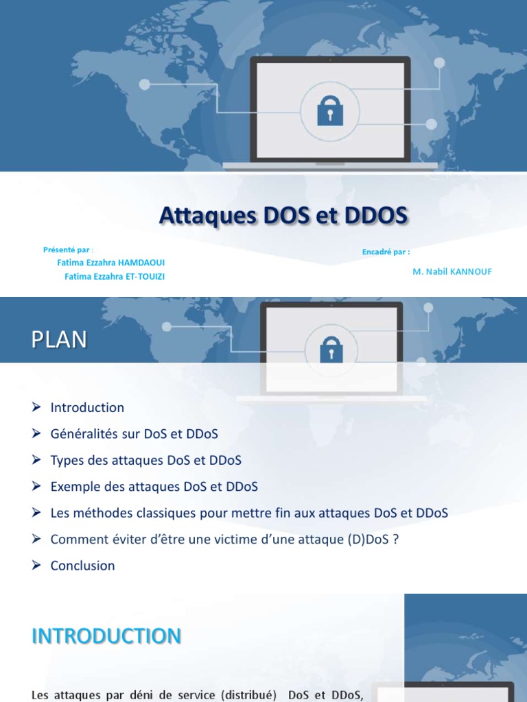 Comprendre les attaques DoS et DDoS | PDF | Attaque par déni de service ...