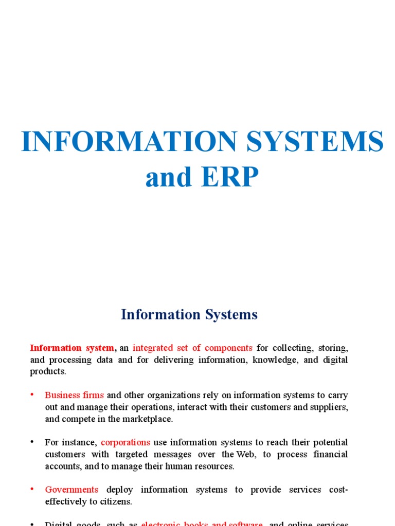 ERP and SCM | PDF | Cloud Computing | Enterprise Resource Planning
