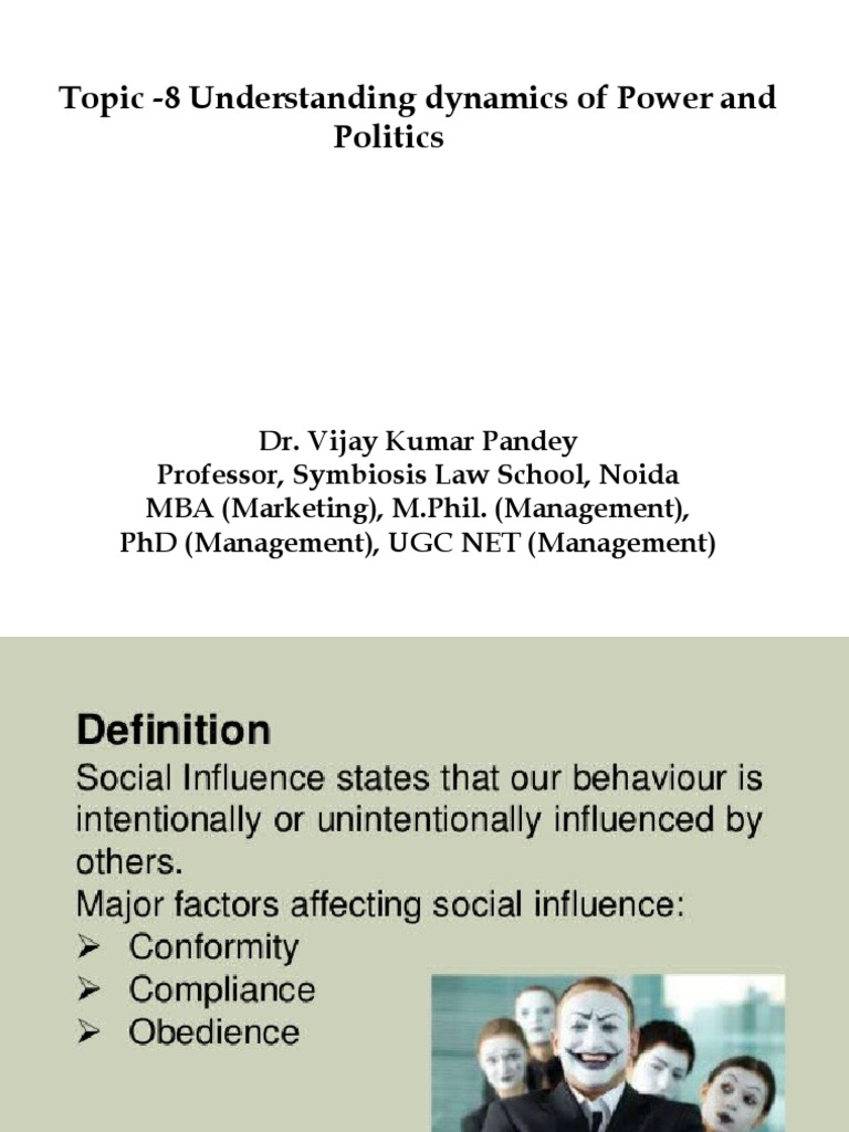 SM-VIII-Understanding Dynamics of Power and Politics | PDF | Power ...