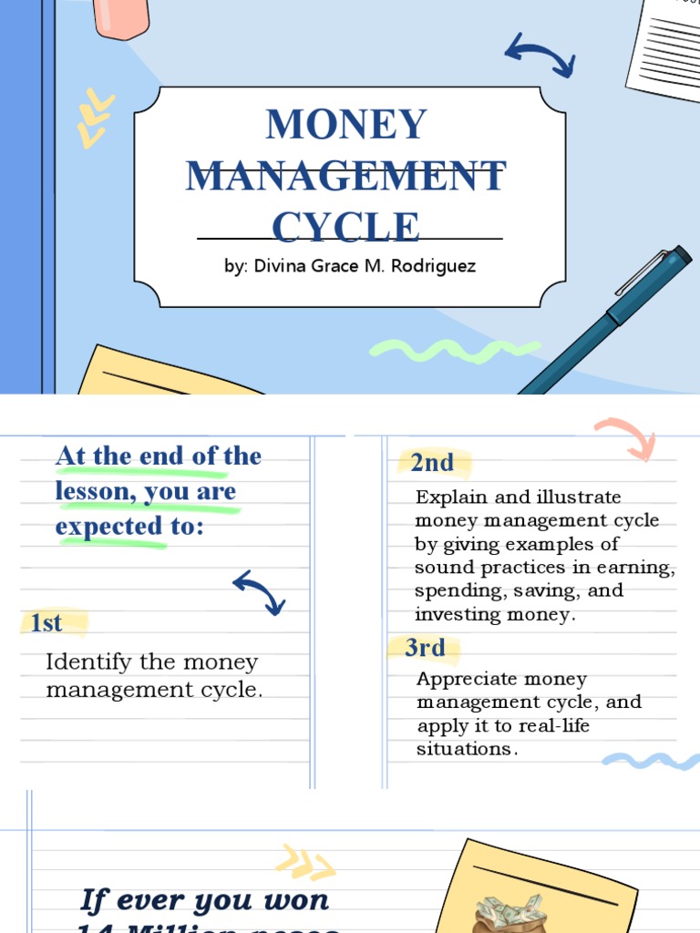 Business Finance - Money Management Cycle | PDF | Financial Plan | Saving