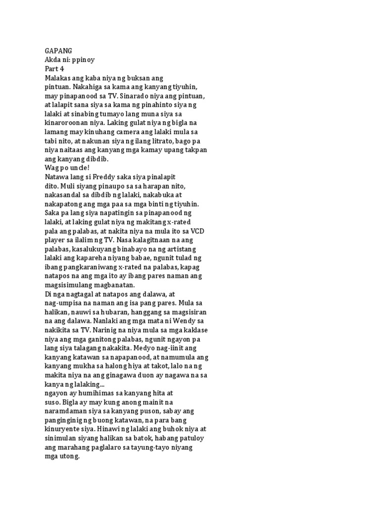 Gapang 4 | PDF