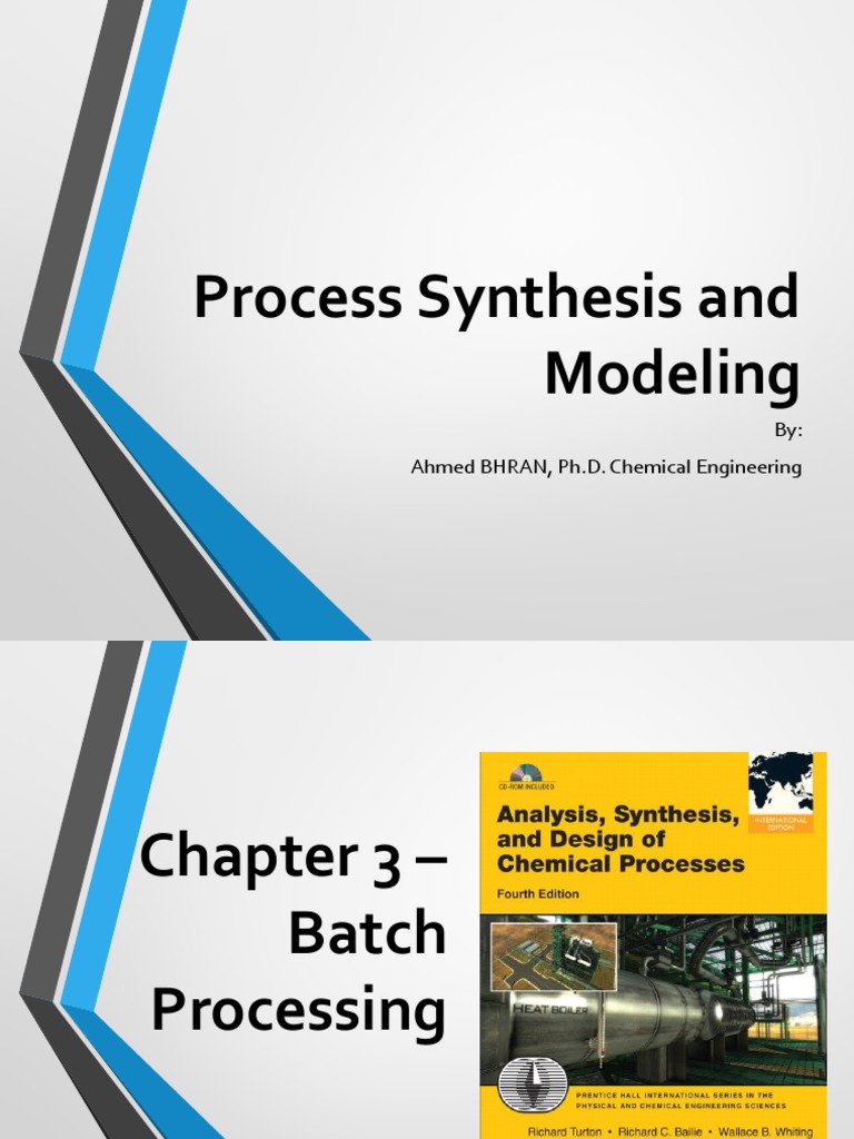 Lecture Slide On Batch Process | PDF | Chemical Reactor | Chemical ...