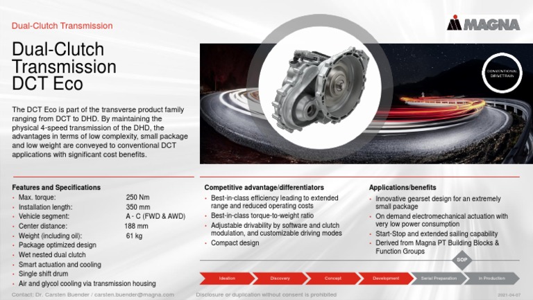 Product Storyboards Ts DCT Dct-Eco | PDF | Transmission (Mechanics ...