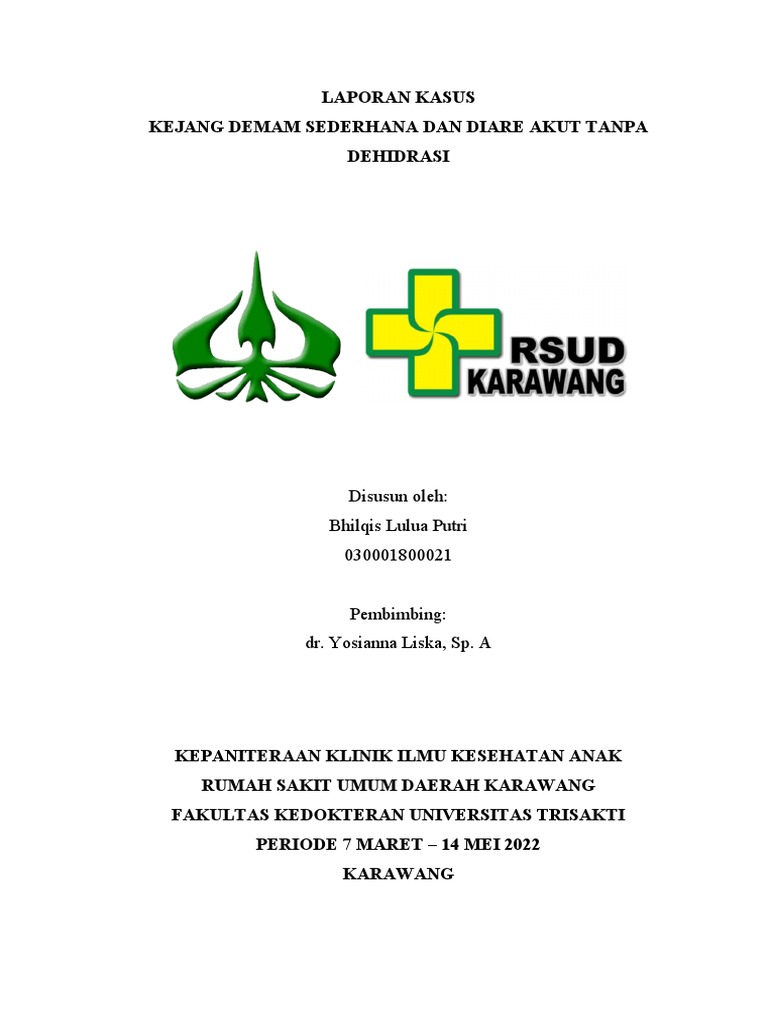Kds-Diare Akut - Case Report | PDF
