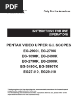 EG600WR | PDF | Endoscopy | Electromagnetic Interference