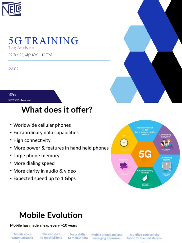 NPro - 5G Log Analysis Training - Compiled - Satu | PDF | Internet Of ...