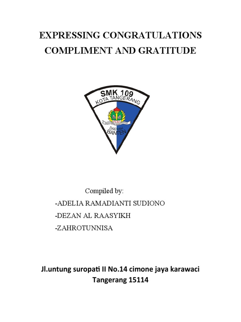 Makalah Expressing Congratulations | PDF