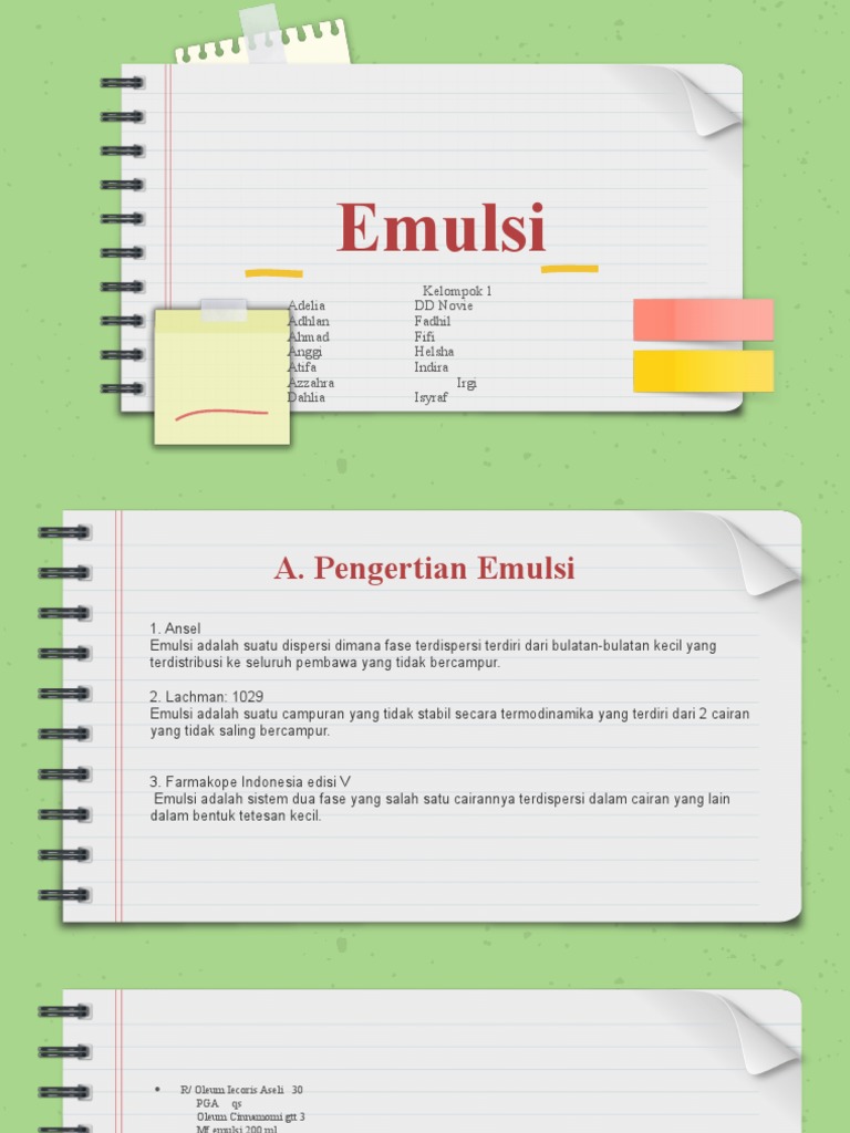 EMULSI | PDF