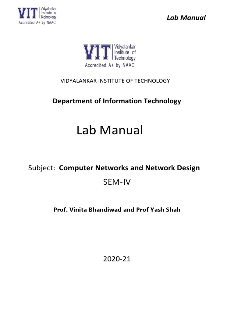 CNND Lab Manual | PDF | Network Topology | Computer Network
