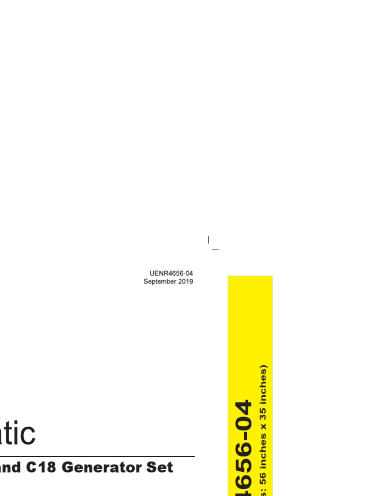 C9, C13, C15 and C18 Generator Set | PDF