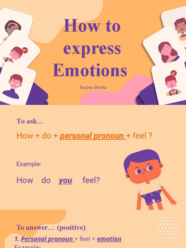 Feelings and Emotions | PDF