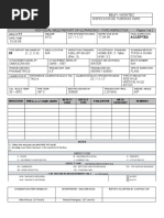 NDT Request Form | PDF | Nondestructive Testing | Construction