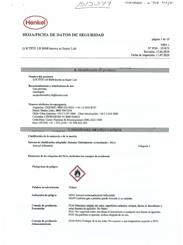 Loctite LB 8608 | PDF