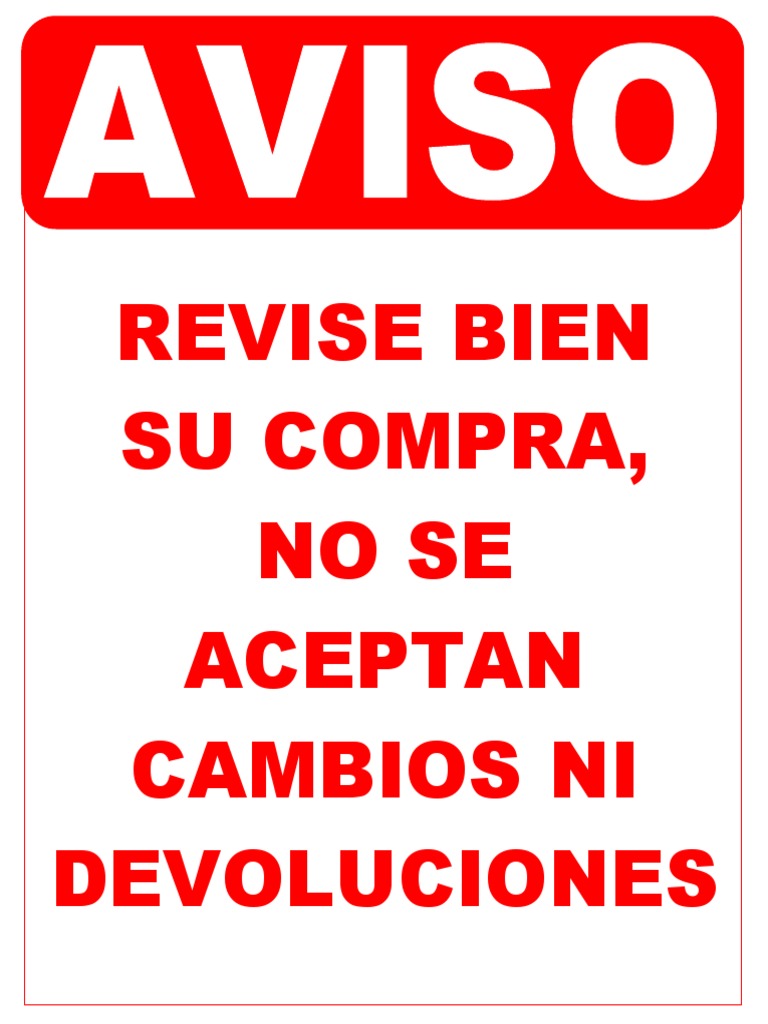 Aviso | PDF
