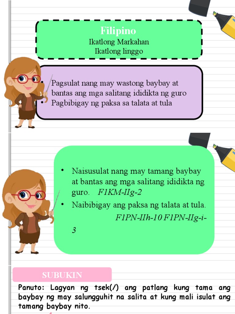 Filipino Q3 W3 | PDF