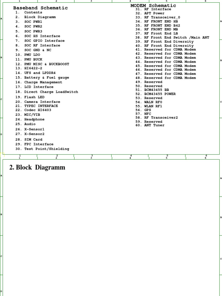 MODEM Schematic Baseband Schematic | PDF | Electronics | Equipment