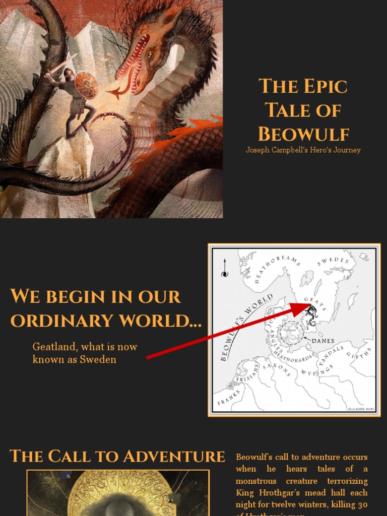Beowulf and The Heros Journey | PDF | Beowulf | Germanic Heroic Legends