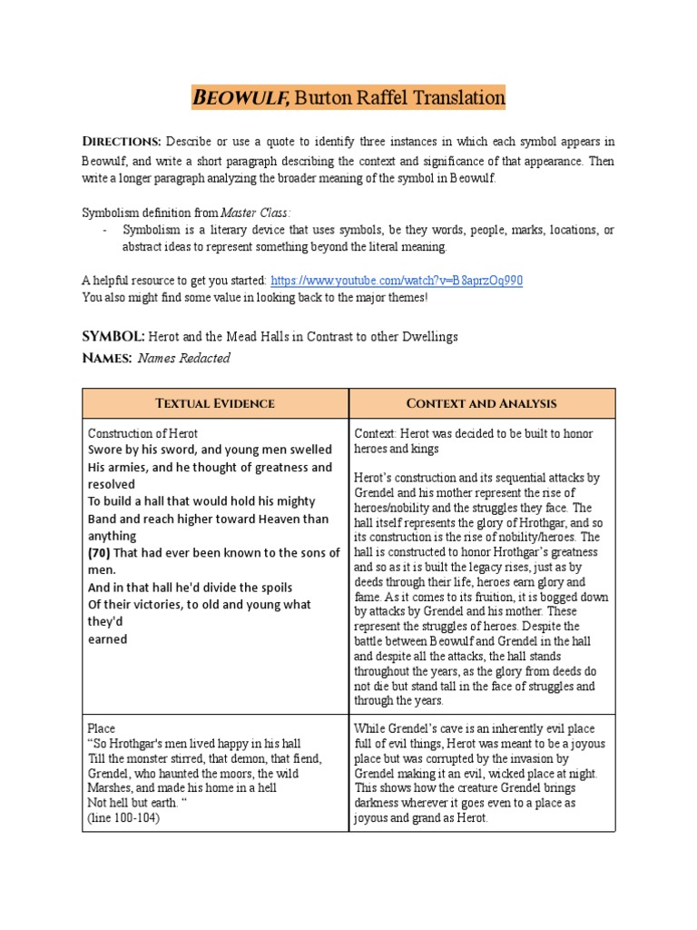 pd | PDF | Beowulf | English Heroic Legends