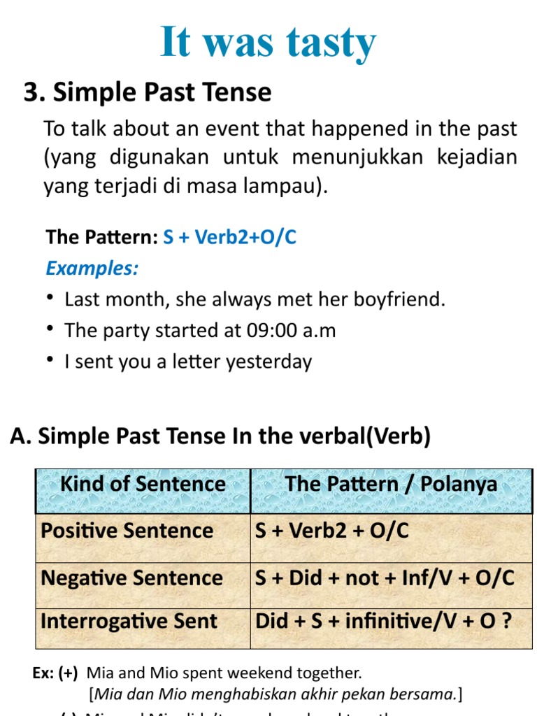 Materi Kelas 8 14 Simple Past Tense Dan Past Continuous Tense ... Materi Kelas 8 14 Simple Past Tense Dan Past Continuous Tense ...