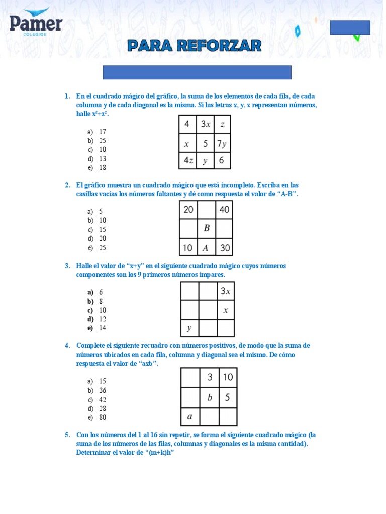 RM Repaso 2 | PDF | Matemáticas