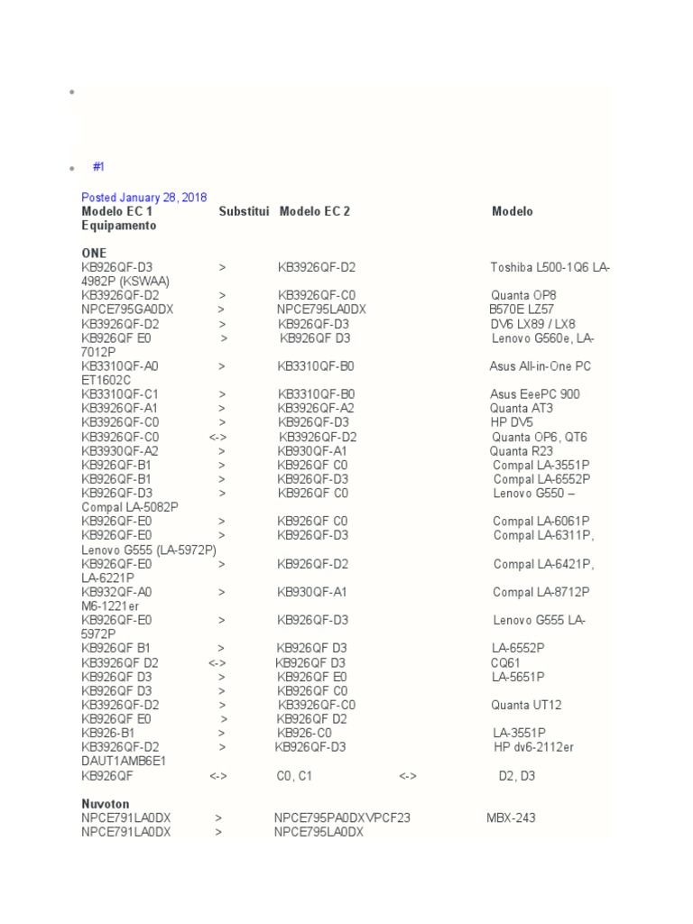 Ic Equivalent List | Download Free PDF | Electrical Engineering ...