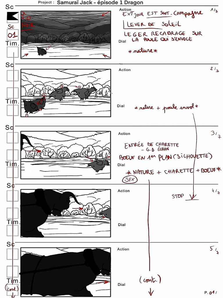 Prototype SamuraïJack Storyboard | PDF
