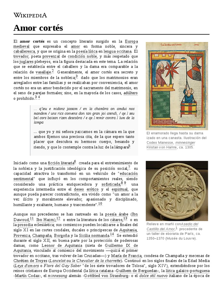 Amor Cortés | PDF | Historia