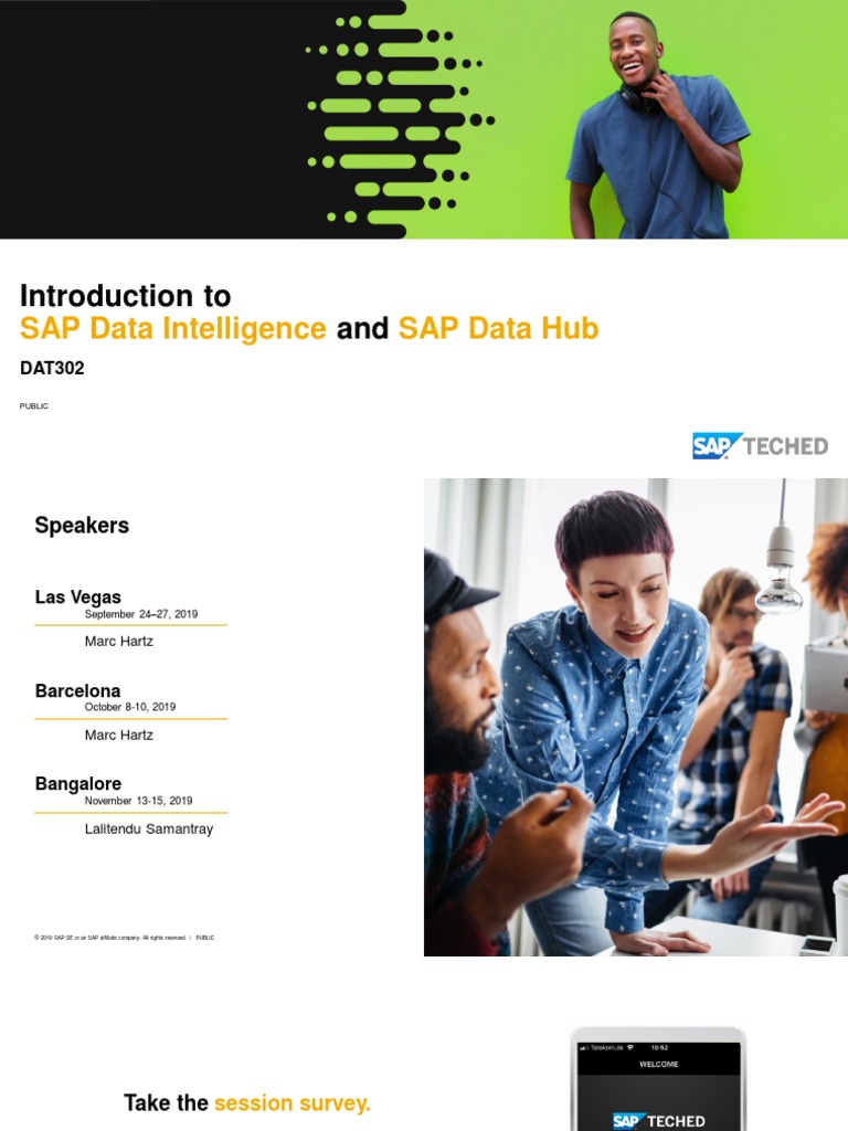 Introduction To And: SAP Data Intelligence SAP Data Hub | PDF | Metadata | Cloud Computing