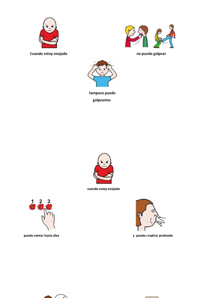Historia Social Cuando Estoy Enojado No Puedo, Si Puedo | PDF