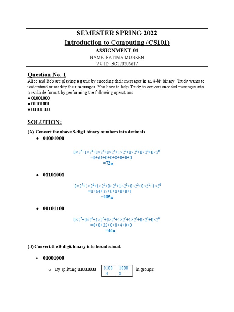 Binary Encoding and Logic Circuit Analysis | PDF | Zip (File Format ...